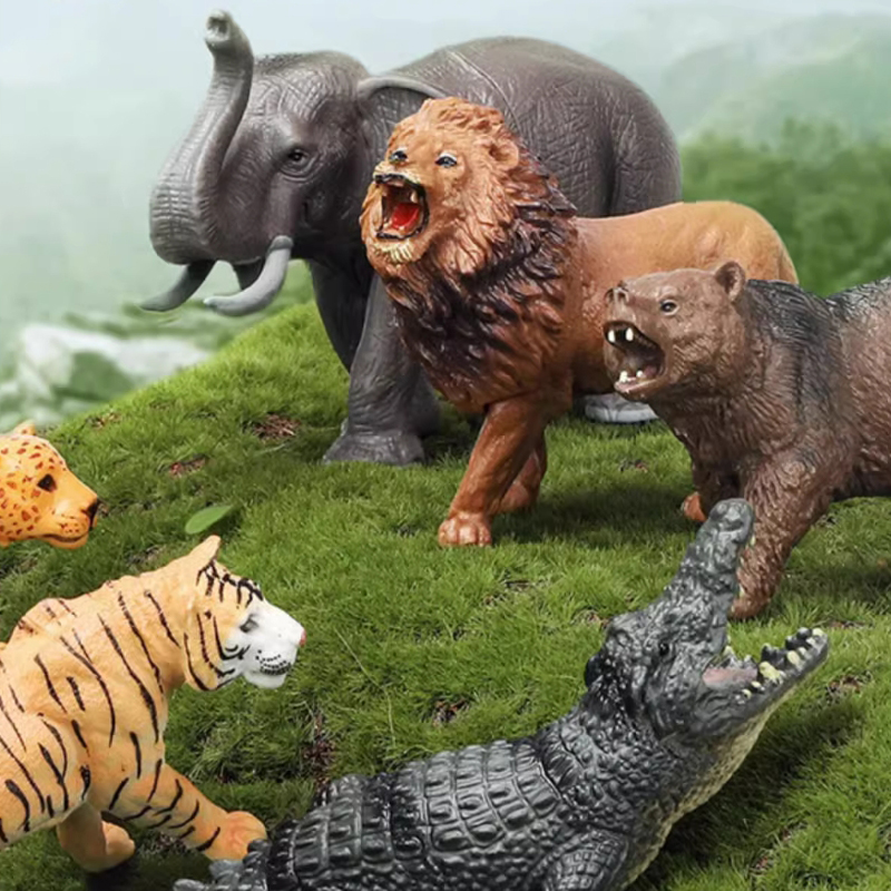 Children's Bionic Animal Model Simulation Large Baby Early Teaching ...
