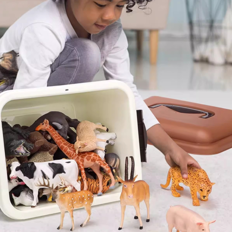 Children's Bionic Animal Model Simulation Large Baby Early Teaching ...