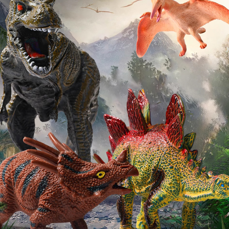 Children's Bionic Animal Model Simulation Large Baby Early Teaching ...