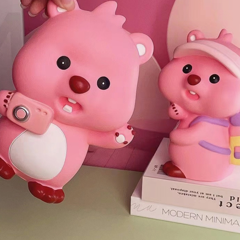 Painted Painted Plaster Doll Ruby Little Beaver Hand Painted DIY Large ...