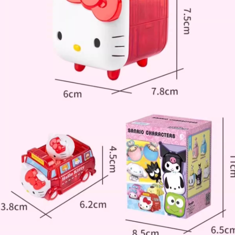 Sanrio Kiki Family Second Generation Mystery Box Tweety Car Toy Set ...