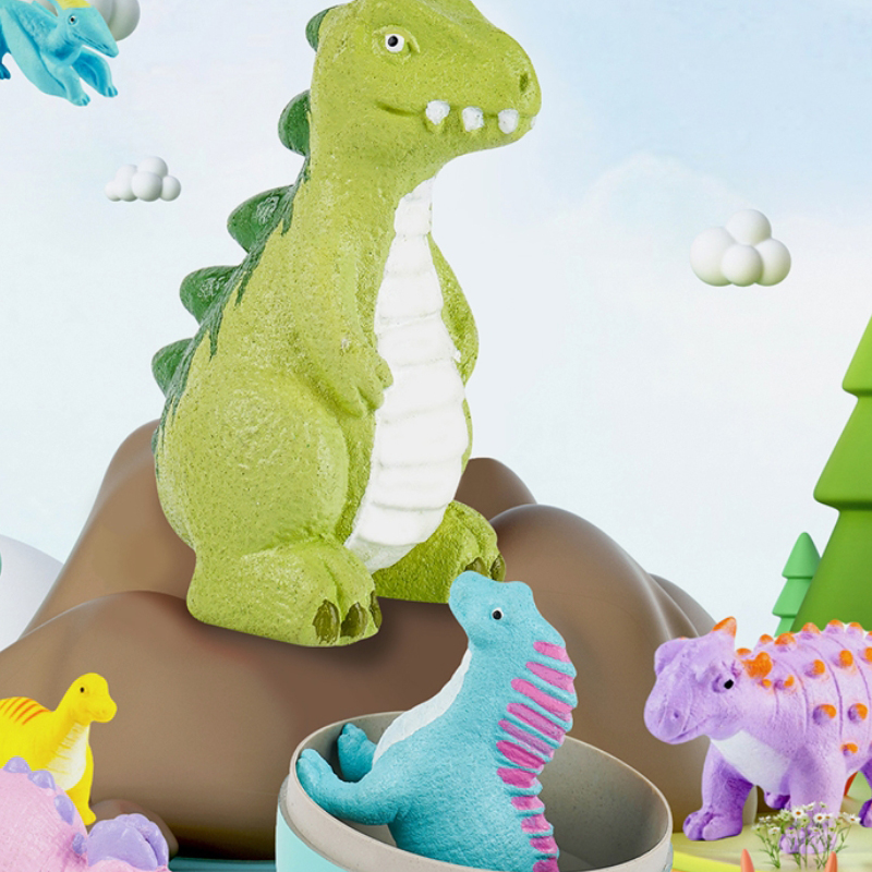 Bat rabbit breaks its shell. Dinosaur eggs hatched eggs bubbled eggs ...