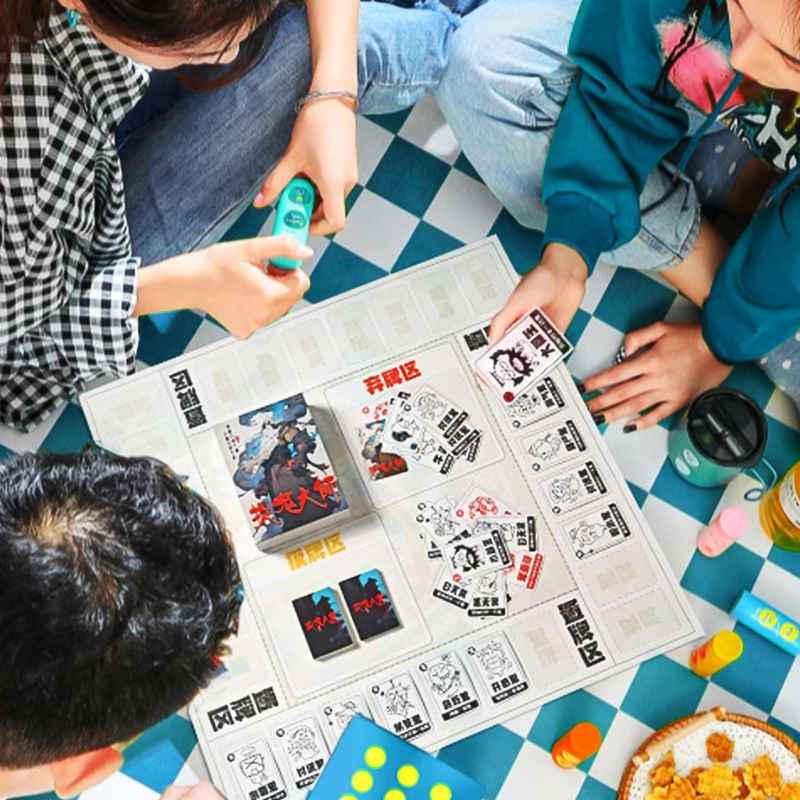 Fashionable play detective board game night dark please close your eyes ...